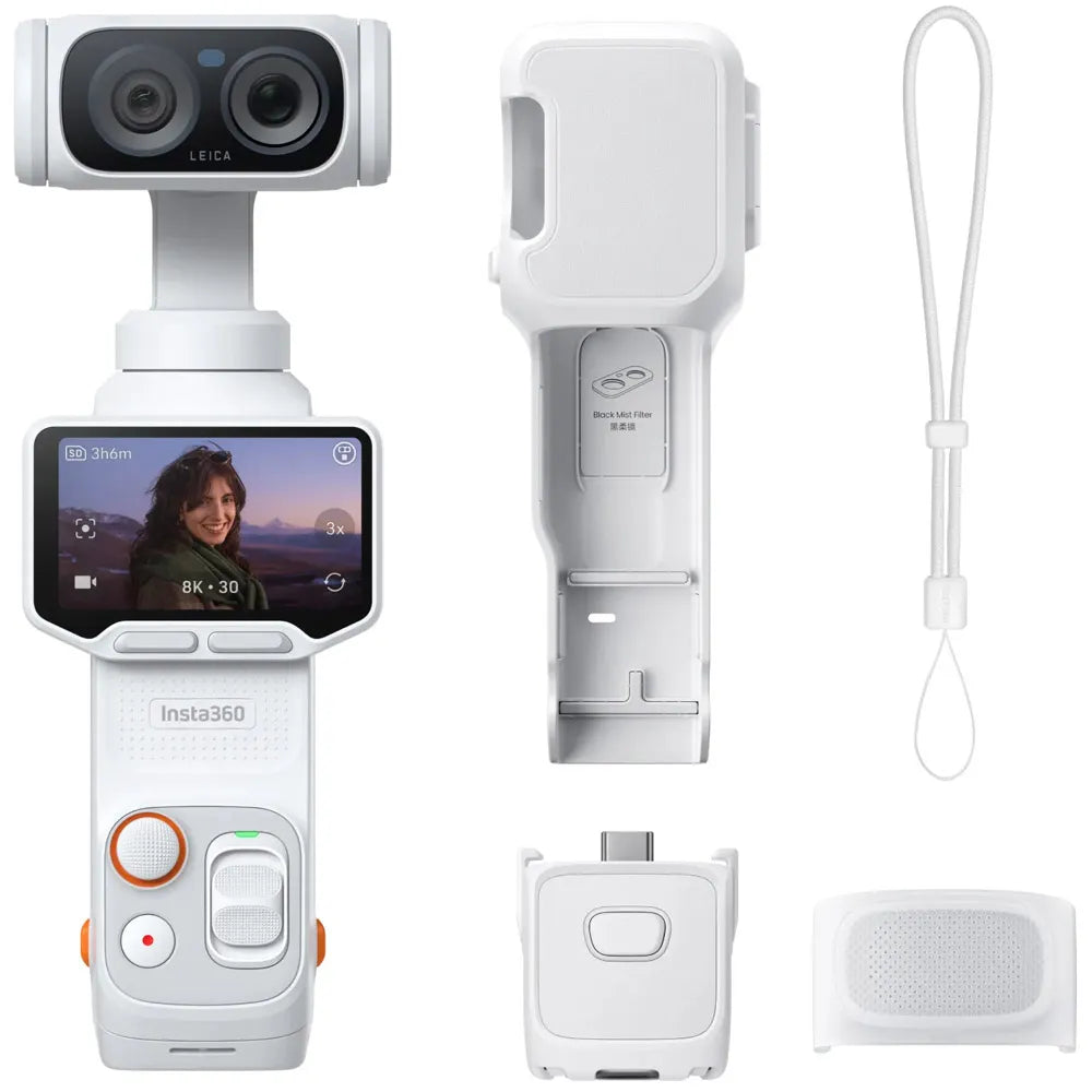 Insta360 Luna Ultra Standard Bundle| 8K Pocket Size Gimbal Camera w ...