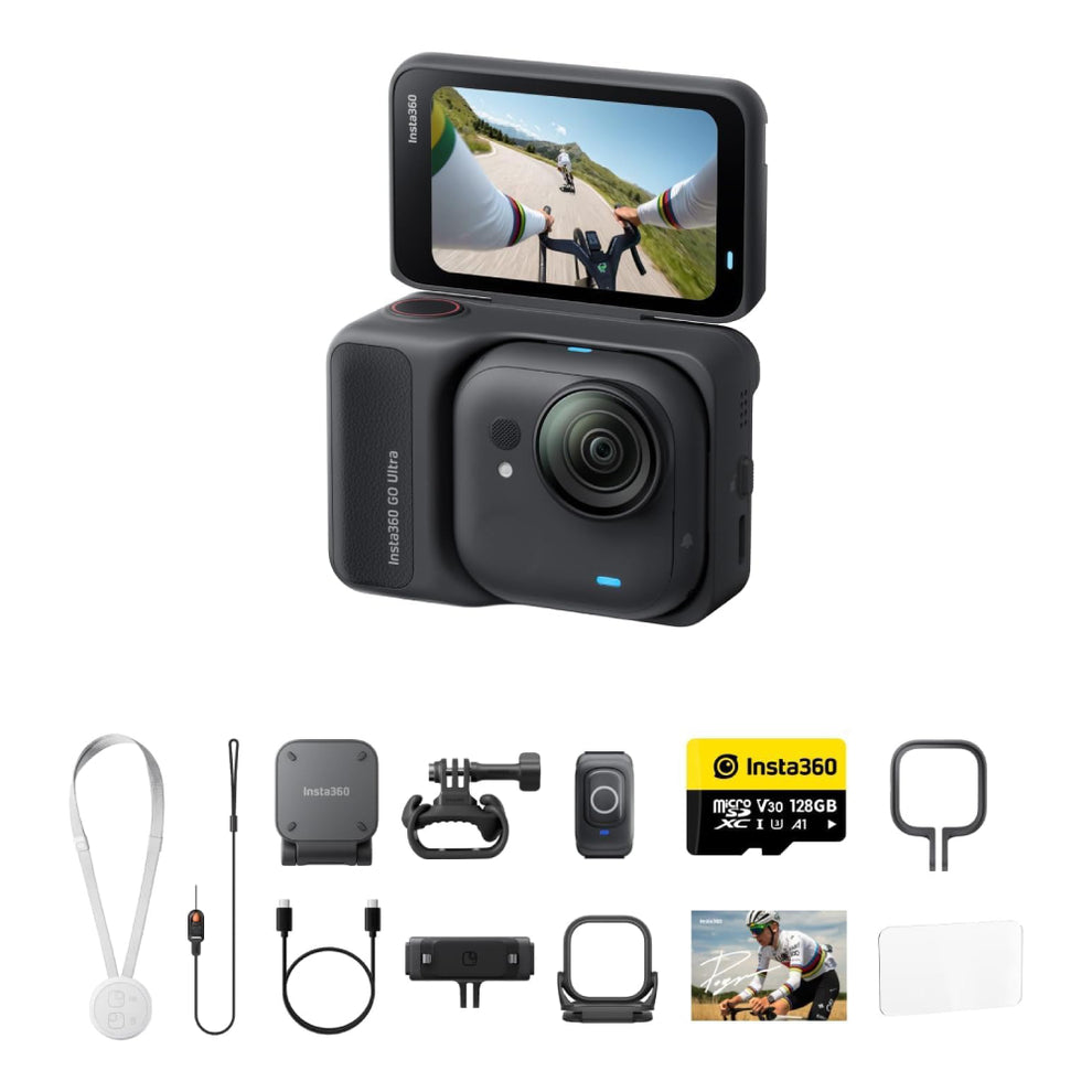 Insta360 GO Ultra Premium Cycling Bundle (Limited Edition) – 4K Cycling ...